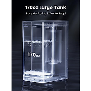 Waterdrop K19-H Countertop Reverse Osmosis System, Instant Hot Water Dispenser, Reverse Osmosis Water Filter Countertop, 3:1 Pure to Drain, 4 Temperature Options, No Installation