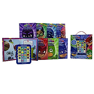 PJ Masks Catboy, Owlette, Gekko and More! - Me Reader Electronic Reader and 8 Sound Book Library - PI Kids