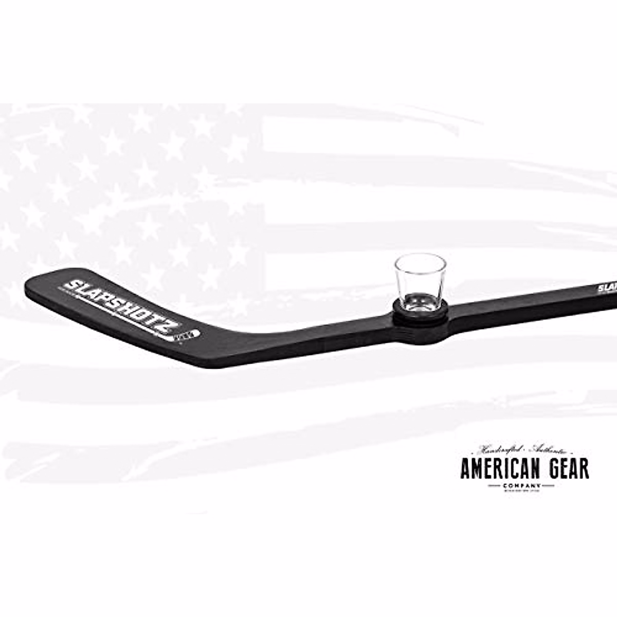 American Gear Company slapshotz Hockey Stick With Shot Glass Holders