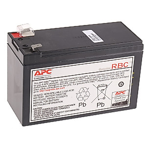 APC UPS Battery Replacement, APCRBC110, for APC UPS Models BE550G, BE550MC, BN600MC and select others