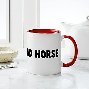 CafePress Beat A Dead Horse Mug Ceramic Coffee Mug, Tea Cup 11 oz