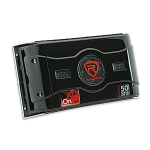 Rockville 50 Farad 24V Surge Hybrid Ion Capacitor Voltage+Amperage Meter (RXC50D)