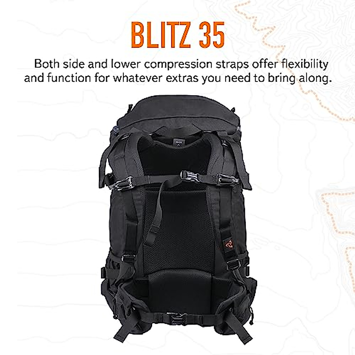 Mystery Ranch Blitz 35 L/XL Backpack - Easy Traveling Use, Black