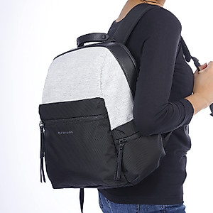 Sherpani Indie, Anti Theft Backpack, Travel Backpack Purse, Backpack for School, College Backpack, Casual Daypack, Backpack Purse for Women Fits 13 Inch Laptop (Sterling)