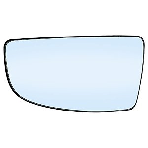 New Driver Side Lower Mirror Glass Replacement for 2015 2016 2017 Ford Transit T150 T250 T350 - Left Pass Convex Lower Mirror Glass with Rear Holder, Replace BK3Z17K707A