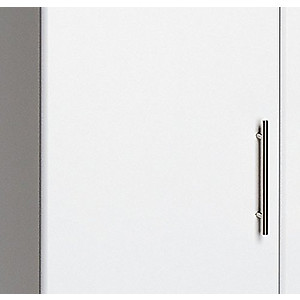 Prepac Elite 2 Door Wardrobe Cabinet, 32" W x 65" H x 20" D, White