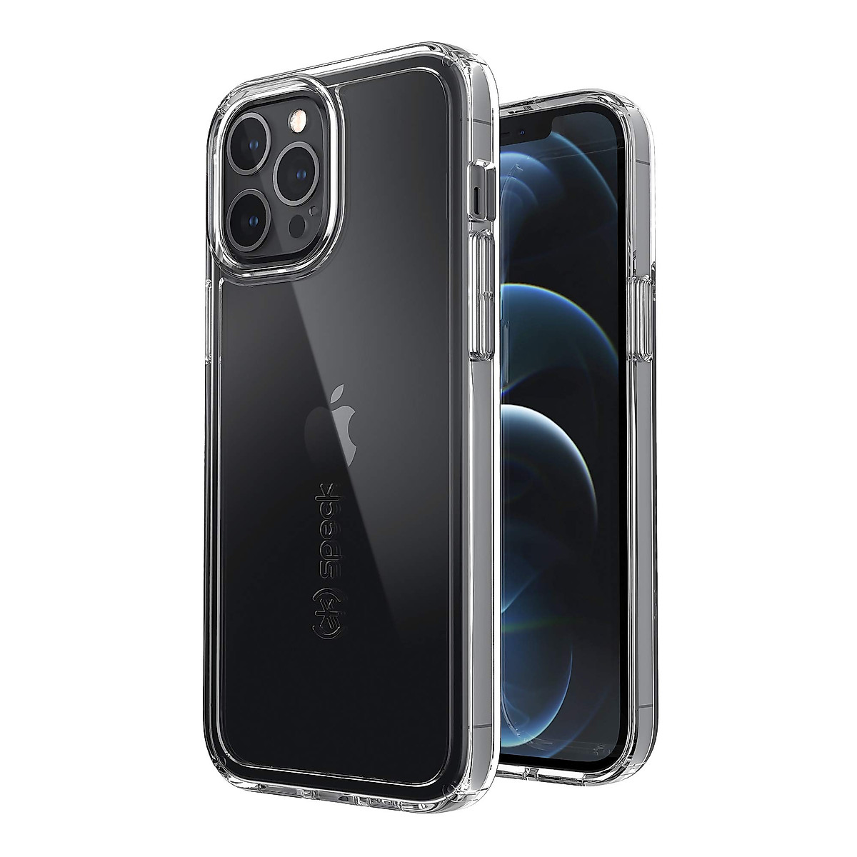 Speck Products GemShell iPhone 12 Pro Max Case, Clear/Clear, 137610-5085