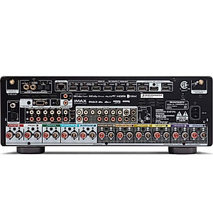 Marantz Cinema 50 9.4-Ch Receiver (110W X 9) - 4K/120 and 8K Home Theater Receiver (2022 Model), Built-in Bluetooth, Wi-Fi & HEOS Multi-Room, Supports Dolby Atmos, DTS:X Pro, IMAX Enhanced & Auro 3D