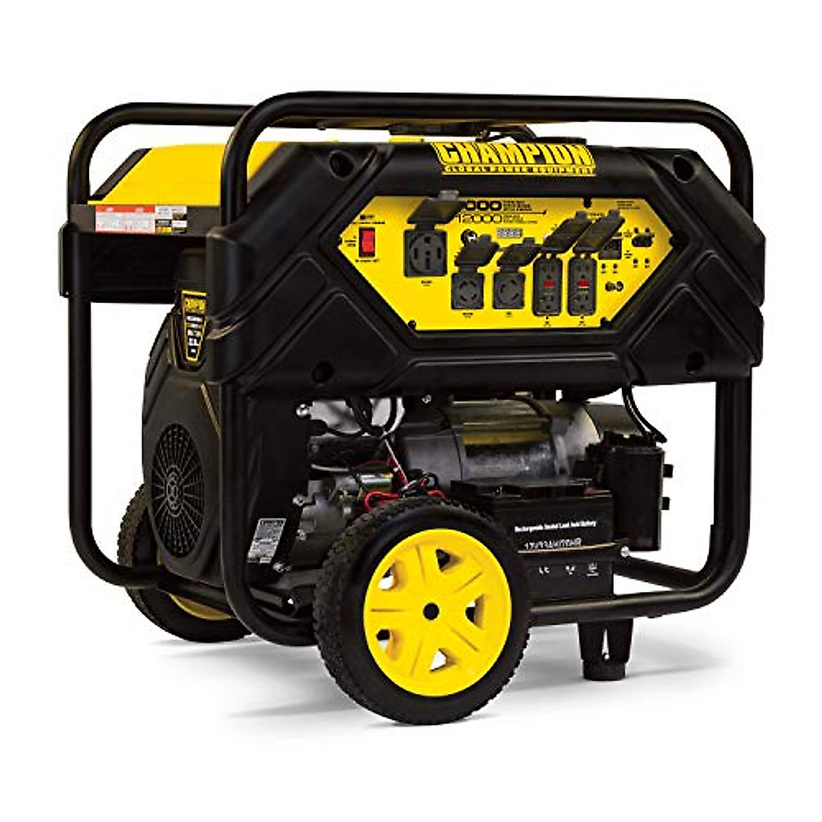 Champion Power Equipment 100111 15,000/12,000-Watt Portable Generator with Electric Start and Lift Hook