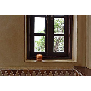 Lapule Luxury Wood Scented Candle in Handblown Decorative Glass Jar | Long Burning Aromatherapy Soy Wax Candles with Natural Fragrance Essential Oils | for Men Gifts | Home and Bath Decor