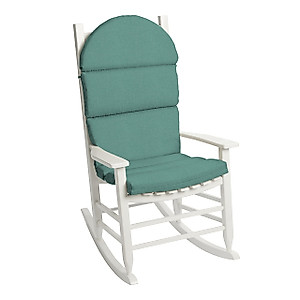 ARDEN Oceantex Adirondack Chair Cushion, 21.5 x 19, Rain-Proof, Fade Resistant, Cushions for Adirondack and Rocking Chairs 19 x 21.5, Seafoam Green
