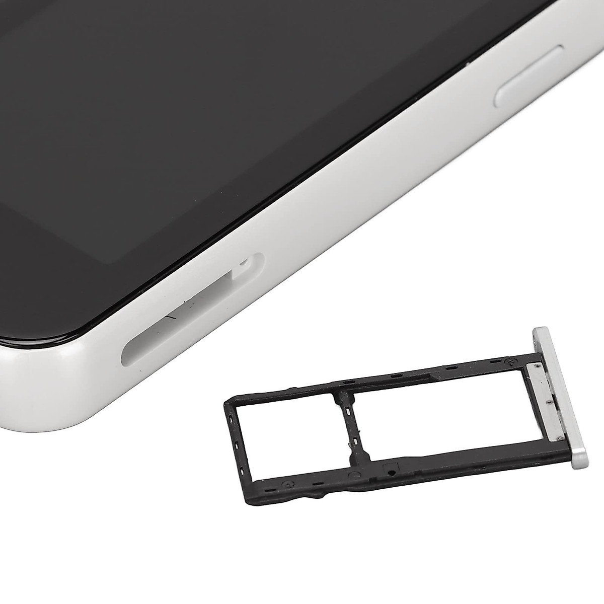 ASHATA Mini Mobile Phone, 3G Small Unlocked Smartphone, GPS, 1GB 8GB ROM, Quad Core, 2.5in Android Cellpohone Support App Download(Pearl White)