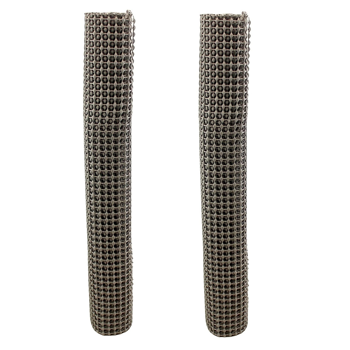 2 Pack Multi Purpose Anti-Slip Shelf and Draw Liner Mat Non Skid 18" x 47" - Trim to Fit - Ideal as a Tool Box Liner Home Office RV (Gray)