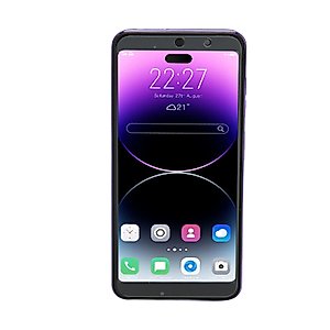 Sanpyl 6.1in Smart Phone for Android 11.0, RAM 4GB ROM 64GB, BT 5.0, 2G 5G WiFi, Front 8MP + Rear 16MP, 7000mAh, GPS, Ten Core 2.0GHz Mobile Phone with Type C 3.5mm Port (US Plug)