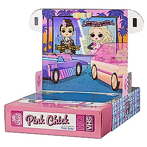 L.O.L. Surprise! OMG Movie Magic Fashion Dolls 2-Pack Tough Dude and Pink Chick with 25 Surprises Including 4 Fashion Looks, 3D Glasses, Accessories and Reusable Playset - Great Gift for Ages 4+