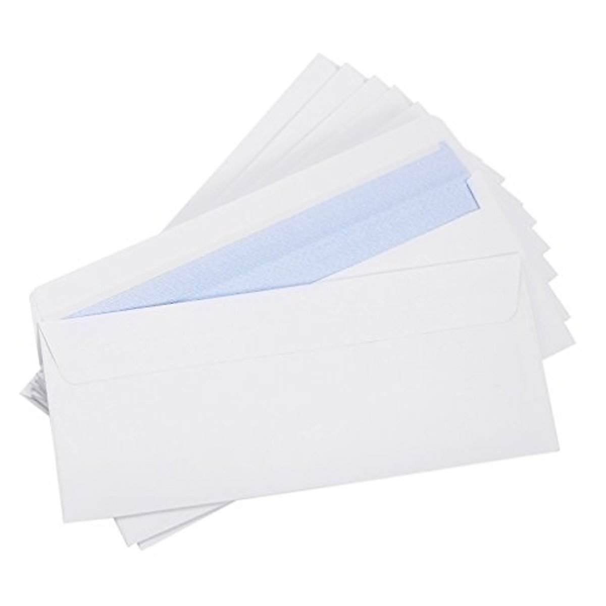 Office Deed 500 #9 Double Window SELF SEAL Security Envelopes-Designed for Quickbooks Invoices and Business Statements with peel and seal flap -3 7/8'' X 8 7/8''