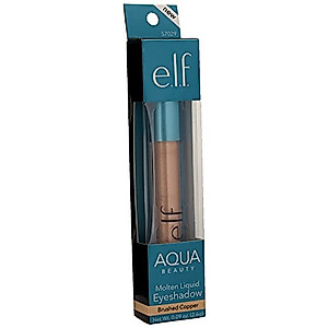 e.l.f. Aqua Beauty Molten Liquid Eyeshadow - Brushed Copper Women Eyeshadow 0.09 oz