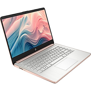 HP Newest 14 Laptop, Intel Celeron N4120 4-Core Processor, 32GB Memory, 14" HD Micro-Edge Display, 64GB Storage, Webcam, USB-C, Windows 11 Home, Bundled with 250GB External SSD & 1 Year Office 365