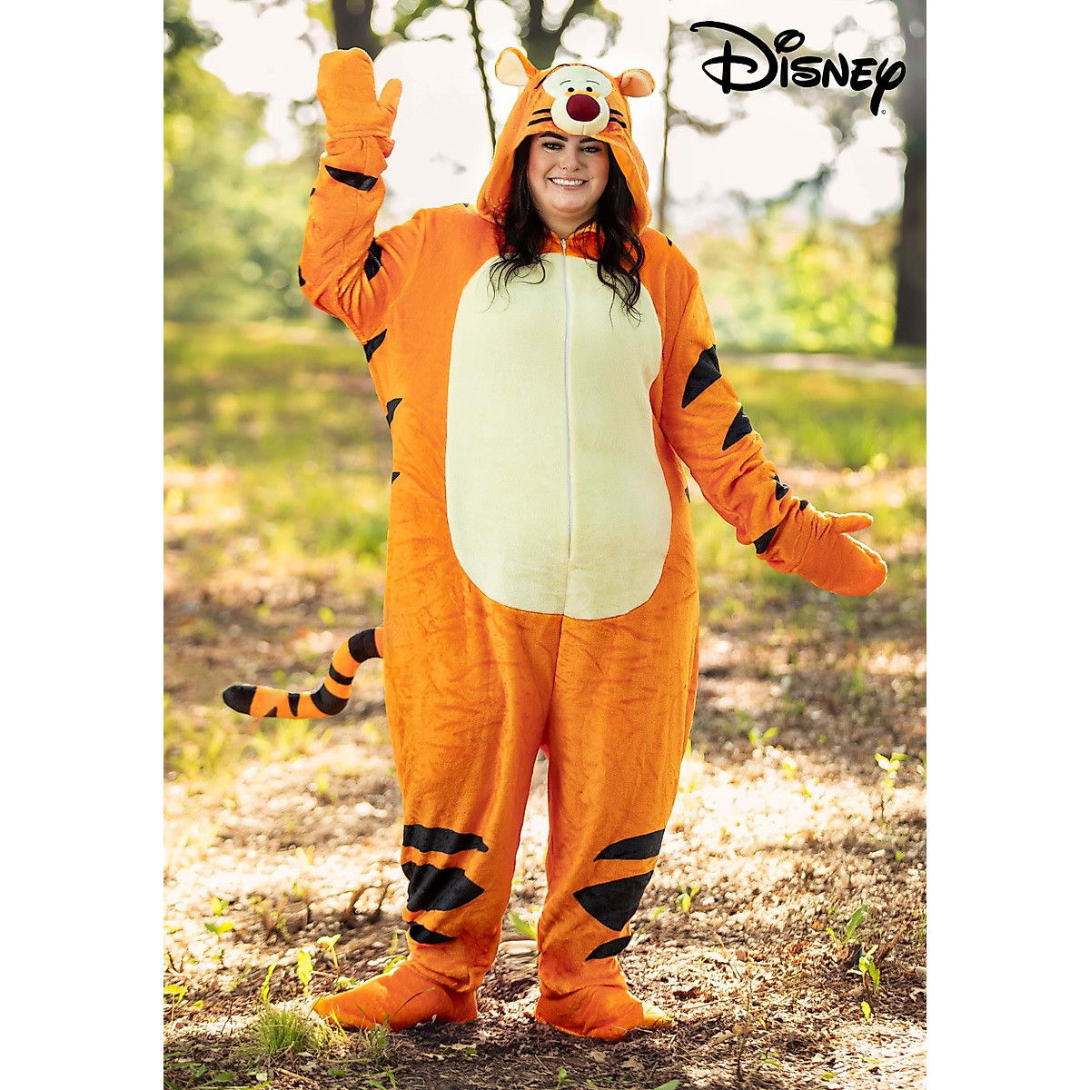 Fun Costumes Plus Size Disney Winnie The Pooh Deluxe Tigger Costume 3X Orange