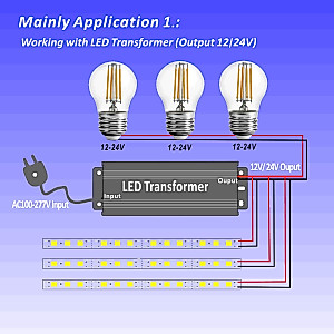 12 Volt 24 Volt Low Voltage G15 LED Light Bulb RV Camper Marine landscape 2W 250lm Edison Incandescent Bulb 25W Off Grid Solar Battery System Lighting Standard E26 Base Warmwhite 2700K (Pack of 4)