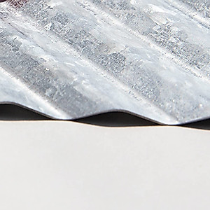 COLLECTIVE HOME - Metal Heart Wall Decor, Galvanized Steel Decorations, Rustic Hanging for Wedding Valentine‘s Day Party