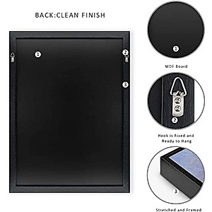 Abstract Gold Leaf Blue Ocean Oil Painting on Canvas Large Sea Landscape Artwork Mininalist Wall Art Living Room Decor 85x170cm/33x67inch With Black Framed Ready to Hang