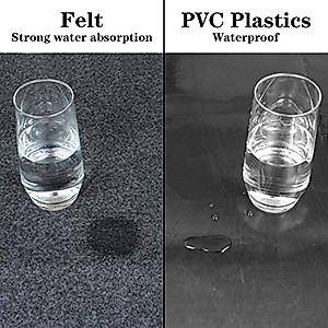 Under The Sink Mat (36" x 30") Premium Shelf Liner, Cabinet Mat – Absorbent/Waterproof – Protects Cabinets,Kitchen Tray Drip,Cabinet Liner (30"*36")