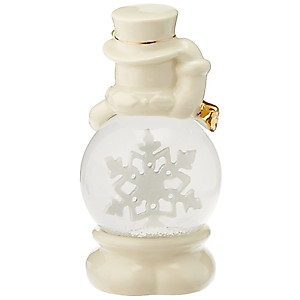 Lenox Let it Snow Snowman Snowglobe