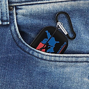 USA Wrestling AirPods Pro Case Headphone Cover Hard Shell with Keychain Shockproof