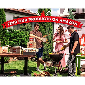 Zorestar Grillers Kindling Wood Sticks (500pc) Fire Starter Firewood for Campfires Fireplace Fire Starters For Wood Stove & Bonfires 100% Natural firestarters from Oak 17.5 lbs Easy & Safe for Camping