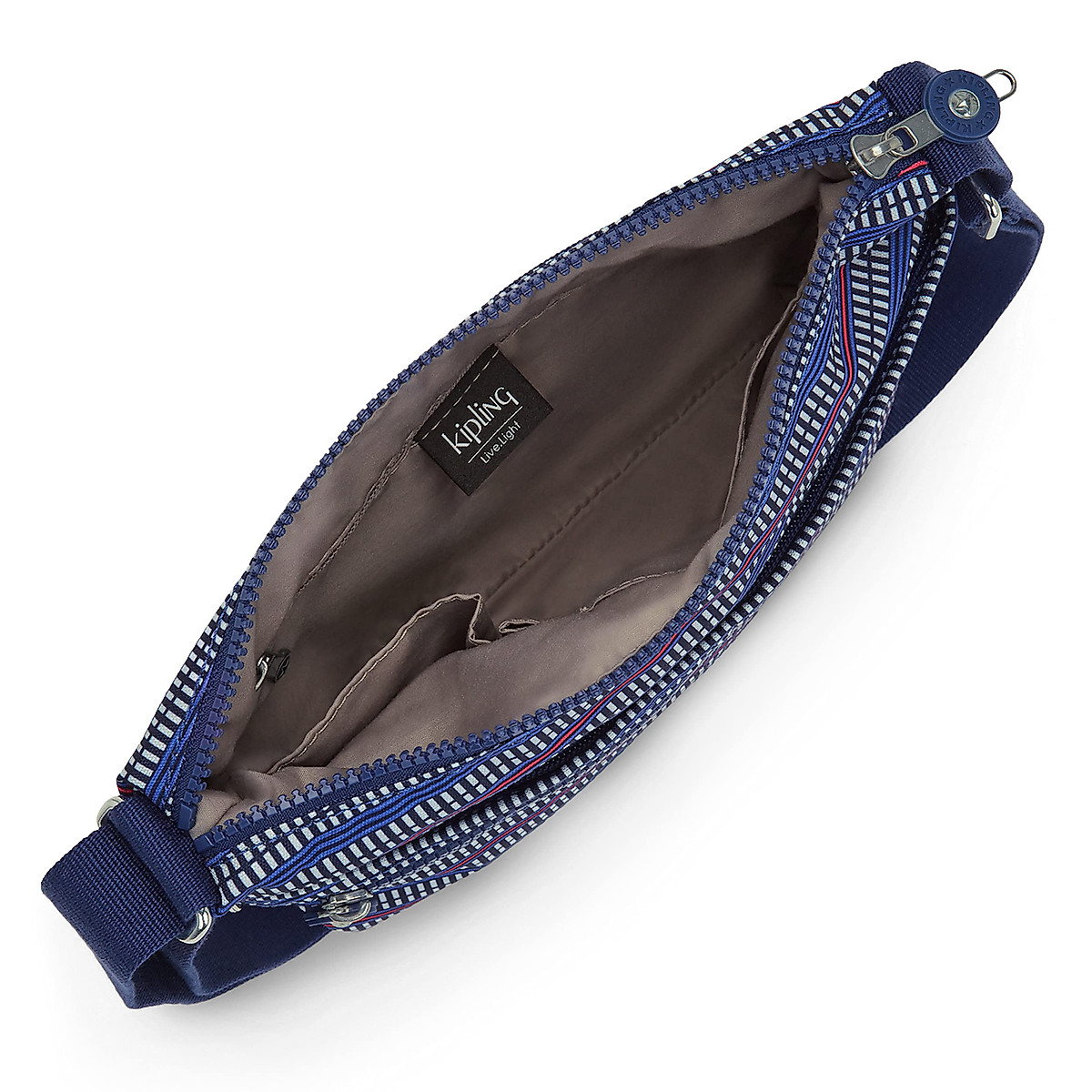 Kipling womens WomenÂ’s Arto Bag, Lightweight Everyday Purse, Casual Nylon Shoulder Crossbody Bag, Dt Warm Rose, 11.5 L x 10.25 H 1.5 D US