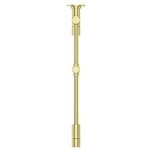 Pfister Lita Pot Filler Kitchen Faucet, 2-Handle, Wall Mounted, Single Hole, Brushed Gold Finish, GT533PFBG
