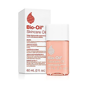 Bio-Oil Skincare Body Oil, Vitamin E, Serum for Scars & Stretchmarks, Face & Body Moisturizer, 2 oz, All Skin Types