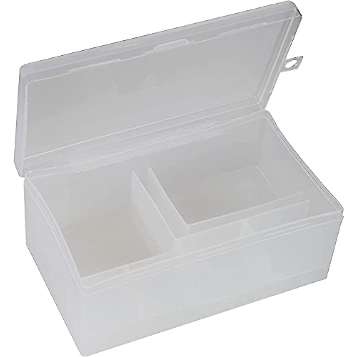 Battery Storage Caddy | Organize Multi Sized Spare Batteries | See-Through Plastic Container (1)