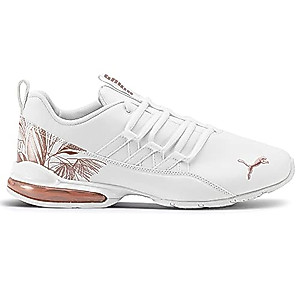 PUMA Womens Riaze Prowl Palm Running Sneakers Shoes - White - Size 8.5 M