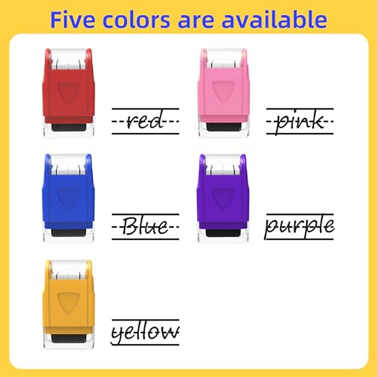 Handwriting Lines Stamp Roller dashed handwriting lines practice roller stamp Self-Inking Line Roller Stamps for teachers and kids d Practice legi liner legiliners for handwriting