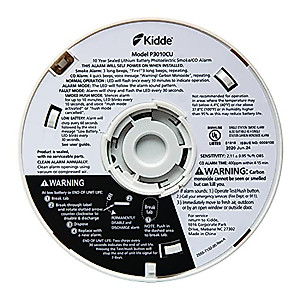 Kidde Smoke & Carbon Monoxide Detector, 10-Year Battery, Voice Alerts