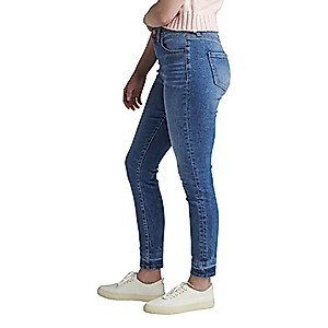 JAG Jeans Women's Valentina High Rise Skinny Pull-On Jeans-Legacy, Atlanta Blue, 12