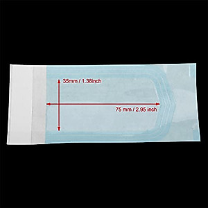 Yosoo Health Gear Sterilization Pouch, Autoclave Sterilizer Bag, 200Pcs Self Sealing Sterilization Bags Dental Sterilization Bags for Dentist Tools, Cleaning Tools