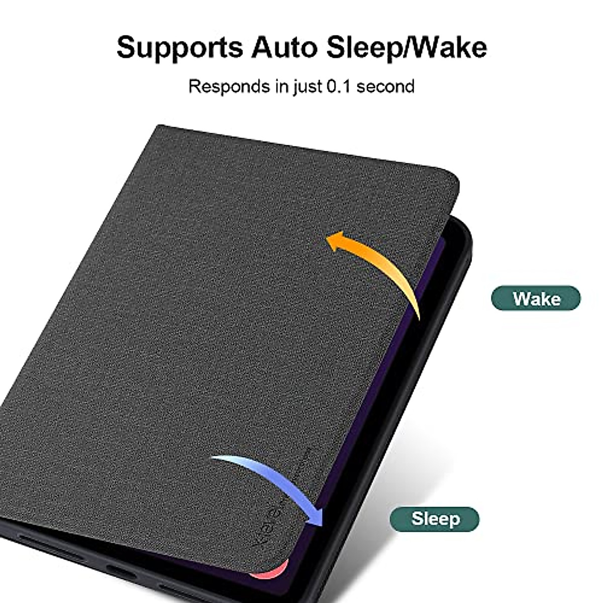 X-level New iPad Mini 6 Case 2021 (6th Generation) Lightweight Slim Protective with Soft TPU Back Stand Cover, Auto Wake/Sleep [Support iPad Pencil Charging] for iPad Mini 6 8.3 Inch