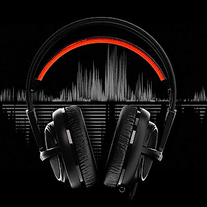 YOUOOK Gaming Headset, Wired Bass Stereo Noise Isolation Gaming Headphones with Mic for Laptop Computer