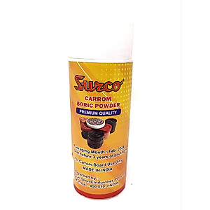 Surco Professional Carrom Board Powder for Carrom Board - 200 GMS