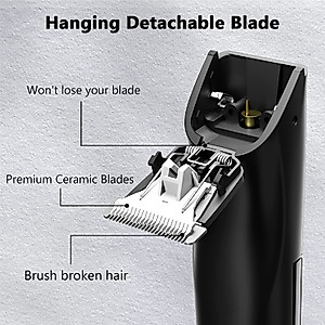 Extra body care Electric Body Shaver | Waterproof | Body Trimmer | with Universal USB Charging Blacklight, Beard Trimmer Body Groomer Waterproof with LED Light