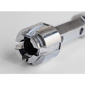 BearHut Tub Drain Remover Wrench Removal Tool Dual Ended Dumbell Wrench Heavy Duty Aluminum