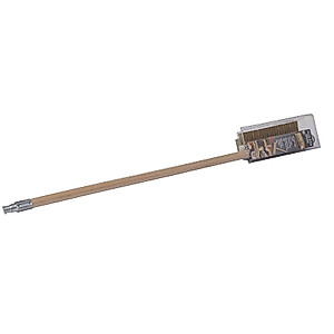 American METALCRAFT, Inc. American Metalcraft 1597 Wood Handle Oven Brush, Aluminum-Threaded Tip, 40-Inch Handle, Brown
