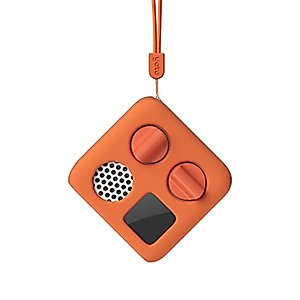 Yoto Mini Adventure Jacket in Fruit Punch (Orange) with Matching Wrist Lanyard – Accessory for Kids Yoto Mini Audio Player, Anti-Slip Silicone Skin Cover, Fitted Protective Sleeve Case