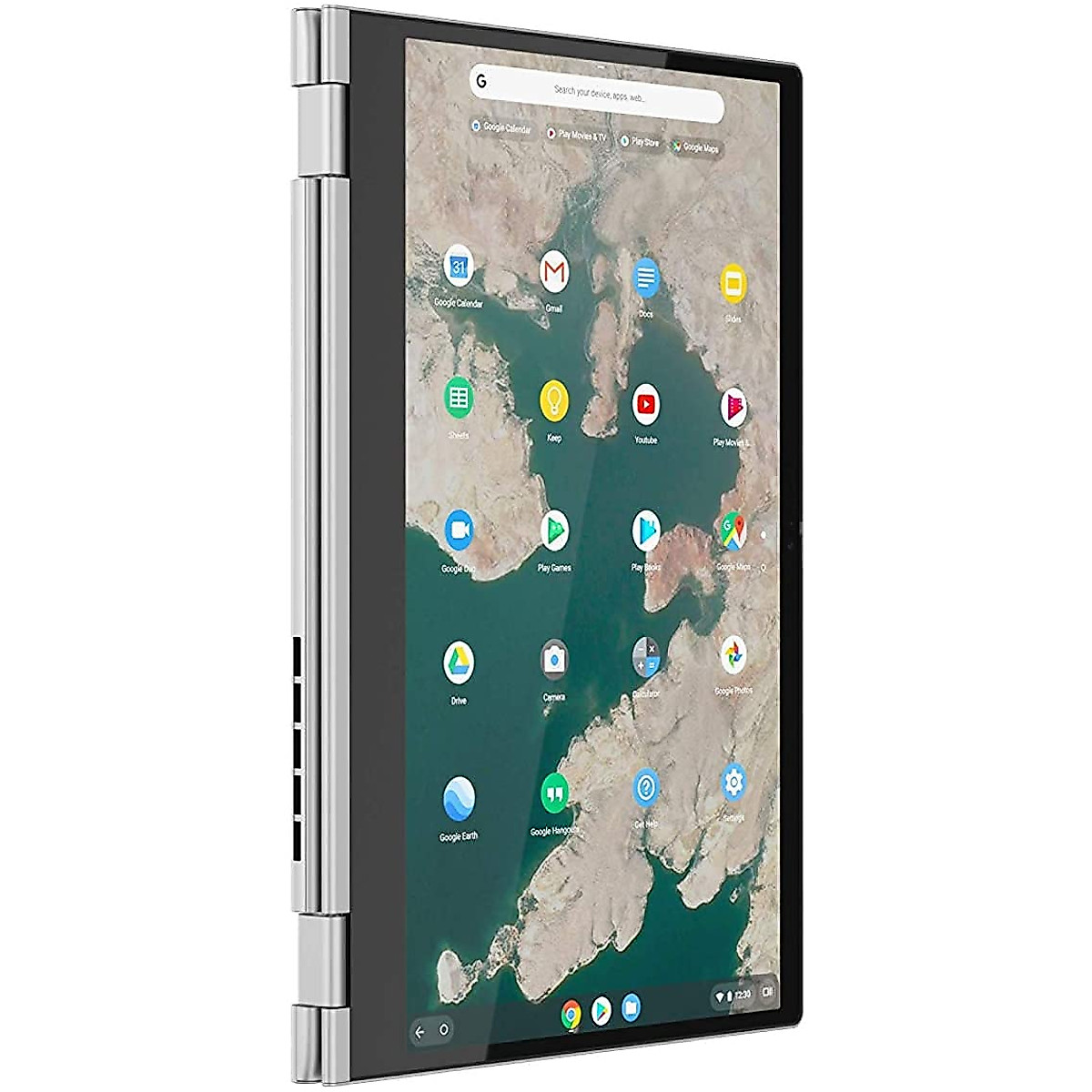 Lenovo Newest Chromebook C340 15.6" FHD Touchscreen 2-in-1 Laptop, Intel Core i3-8130U(up to 3.4 GHz, i5-7200u), 4GB RAM, 64GB eMMC, WiFi, Bluetooth, Chrome OS, w/Ghost Manta 64GB SD Card