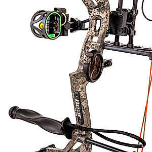 Bear Archery Cruzer G2 Ready to Hunt Compound Bow Package for Adults and Youth, Right Hand, True Timber Strata