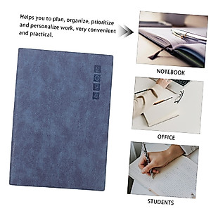 NUOBESTY 2023 Daily Planner 2024 Agenda Book Multifunction Paper Office Schedule Spring Notebook