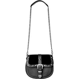 Killstar Westbound Buckle Star Stud Crossbody Chain Handbag Purse KSRA005538